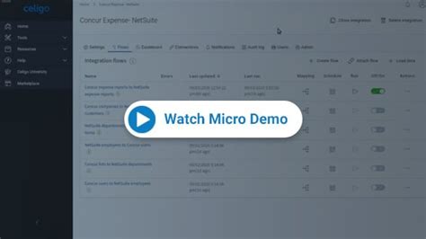 Celigo Netsuite Integrations For Concur Expense Celigo Ipaas And Erp Solutions For 1 Cloud