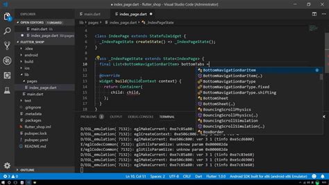 Flutter实战视频 移动电商 底部导航栏制作 YouTube
