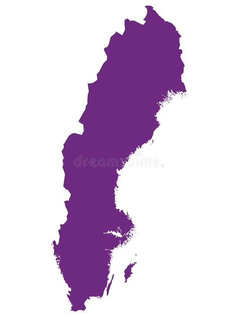 Purple Map Of European Country Of Uk Stock Vector Illustration Of