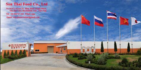 CÔNG TY TNHH THỰC PHẨM SƠN THÁI ĐƠN VỊ CUNG CẤP PHỤ GIA THỰC PHẨM CHÍNH HÃNG TỪ THÁI LAN
