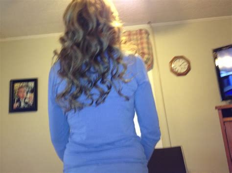 Curl Ringlets Hair Ringlets Hair Ringlets Ruffle Blouse