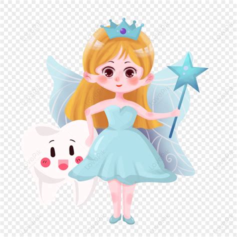 이빨 일러스트 요정만화 Png 일러스트 무료 다운로드 Lovepik