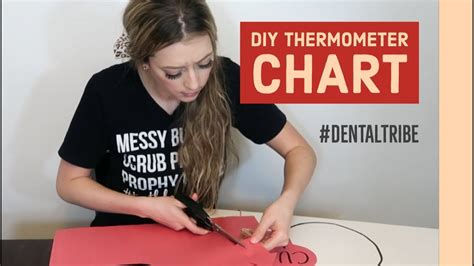 Diy Themometer Chart Youtube