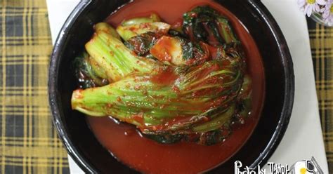 오 마이 갓김치담그기 넙적한 돌산갓김치 최공