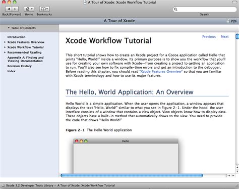 Iphone Opening Xcode Help File And Application At The Same Time