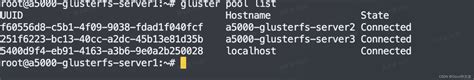 Glusterfs部署及使用 Csdn博客