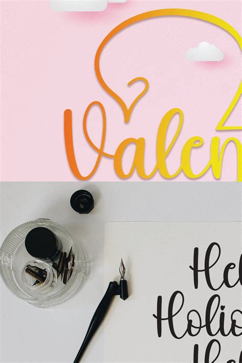 Valentine Script Font Masterbundles