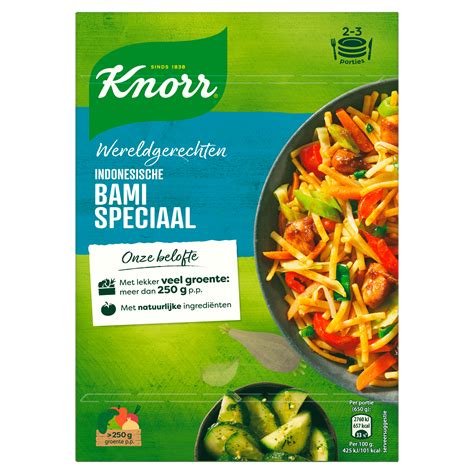 Knorr Wereldgerecht Bami Speciaal Per Doos 258 G