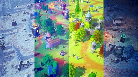 Stylized Tower Defense In Environments Ue Marketplace