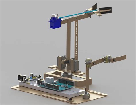 Novo Braço Robotico Arduino Com Tutorial De Construção