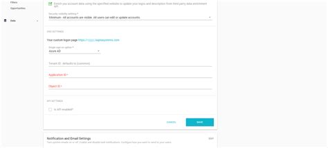Azure Sso Current Interface Kapta Help Center
