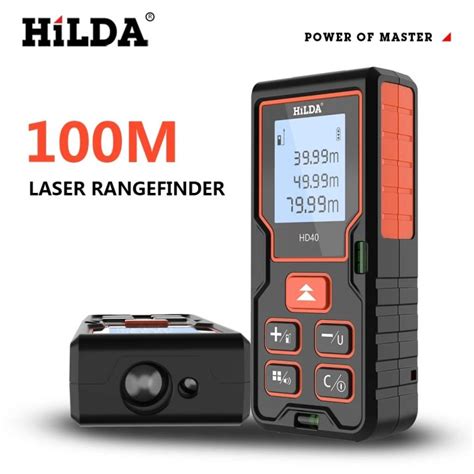 Hilda Laser Rangefinder Distance Meter 40m 50m 60m 80m 100m Rangefinder