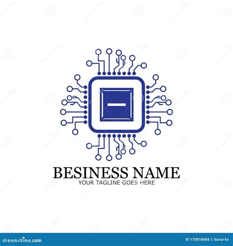 Cpu Processor Line Vector Icon For Websites And Mobile Flat Design Mini Cpu Icon Flat Style