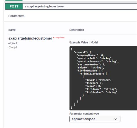 infor distribution sx e api t in t out fields infor global community
