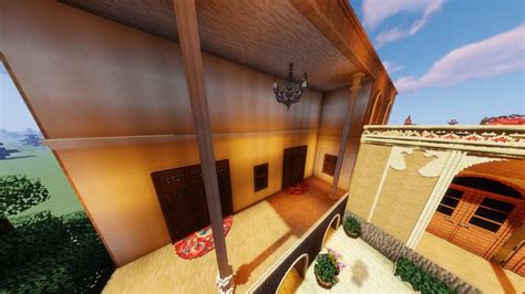Beautiful Eastern House Chisel Bits Mod Minecraft Map