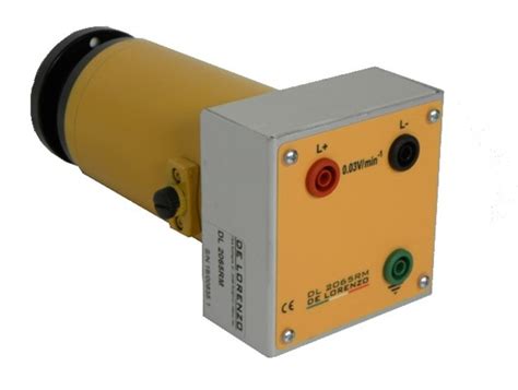 Tachogenerator De Lorenzo Training And Didactical Equipment