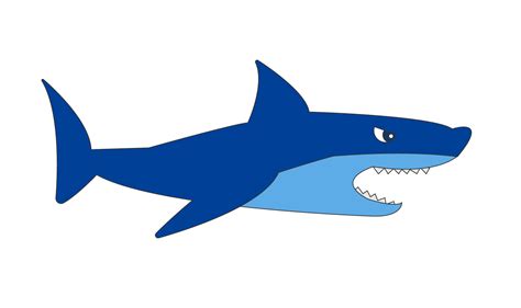 상어 일러스트 Png Ai 무료 다운로드 2023년 리틀딥