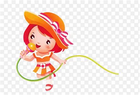唱歌的小女孩png图片素材下载 图片编号qanpepol 免抠素材网