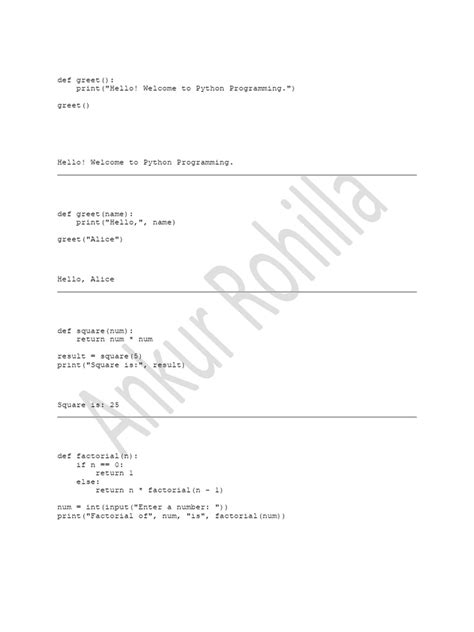 Function Prog In Python Pdf