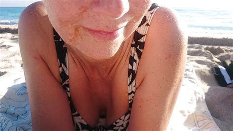 Mature Gf Shows Cleavage Downblouse And Nip Slip In Vacation Porn Pictures Xxx Photos Sex