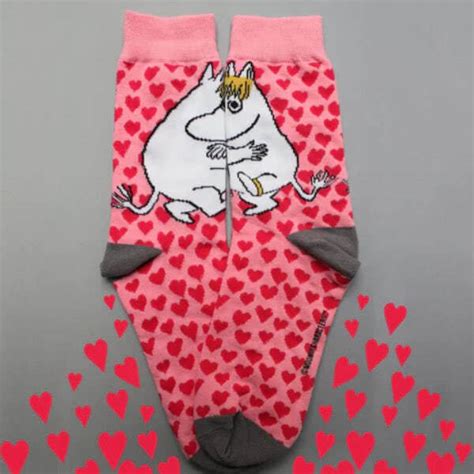 Moomin Moomin Heart Printed Socks £695