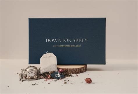 Downton Abbey Tea Branding — Airi Pan