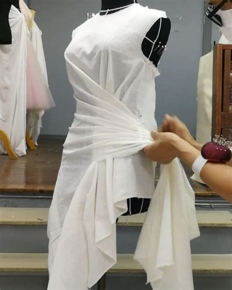 Thanpiyasit Wangprom On Instagram Combinations Between Draping And