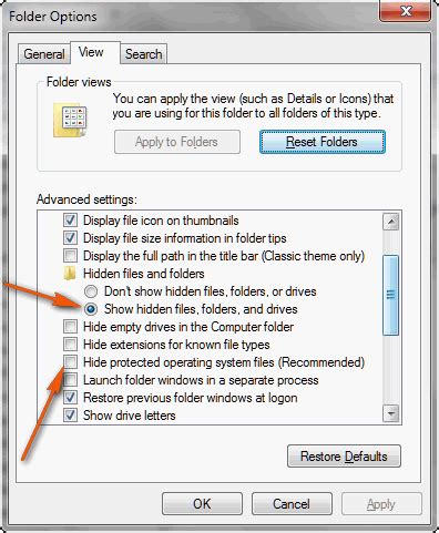 How To Show Hidden Files And Folders In Windows XP Vista Windows Cloudeight InfoAve