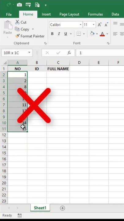Excel Autonumber Youtube