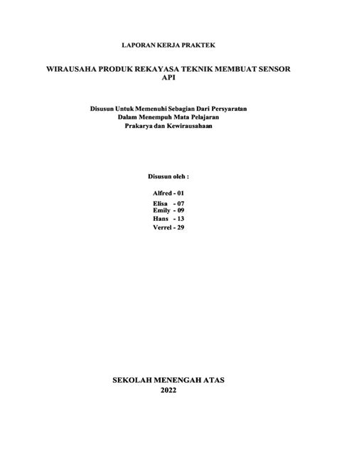 Pdf Makalah Analisi Pembuatan Sensor Api Compress Pdf