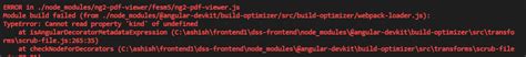 Angular Getting Error While Ng Build Prod Nodemodulesng2 Pdf