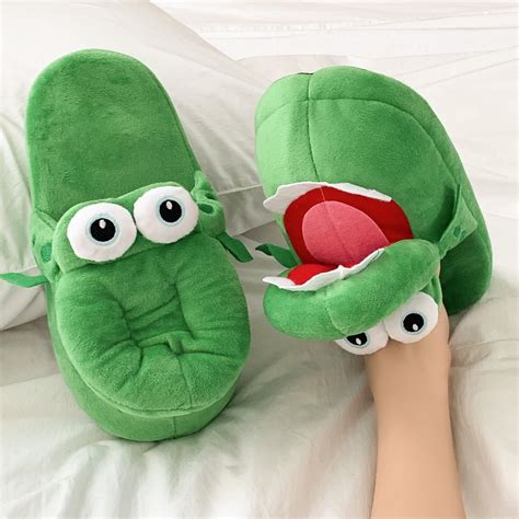 당일출고 입벌리는 슬리퍼 악어 실내화 에이블리