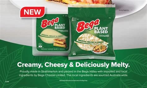 124 Year Old Australian Dairy Brand Bega Launches Its First Plant Based Cheese Vegconomist