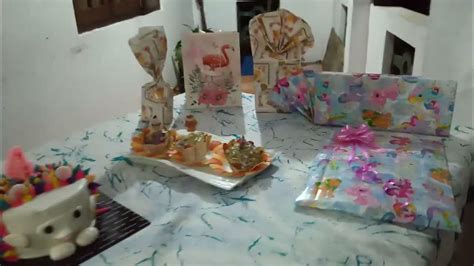 පුංචි සා බබා එයාගේ 4උපන්දිනේ දවසේ පුදුම උන හැටි 🥰 2021 10 24🧁