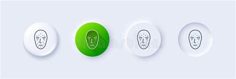 Face Recognition Biometrics Icon Stock Illustrations 2683 Face Recognition Biometrics Icon