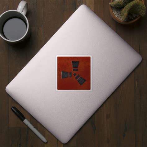 Rust Game Rust Sticker TeePublic