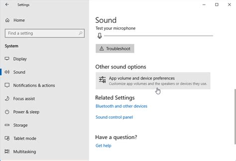 Set Different Sound Output And Level For Different Apps In Windows