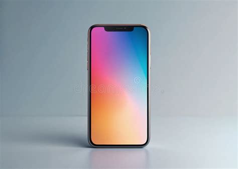 Modern Smartphone App Screen Mockup A Versatile Design Template For Developing Stunning Mobile