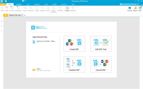 Wondershare PDFelement Review Create Edit PDF Files And A