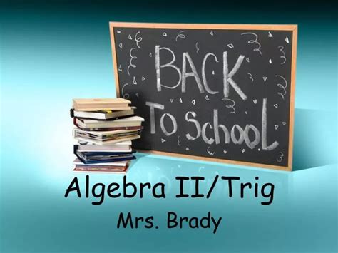 PPT Algebra II Trig PowerPoint Presentation Free Download ID 3172877