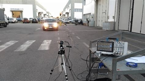 I2v Measurements Campaign Using A Vlc Based Traffic Light City Of Prato Download Scientific