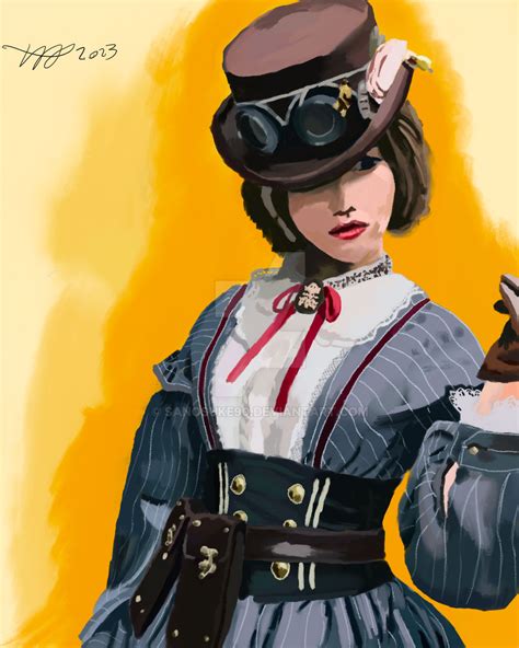 Lady Steampunk By Sanosuke90 On Deviantart