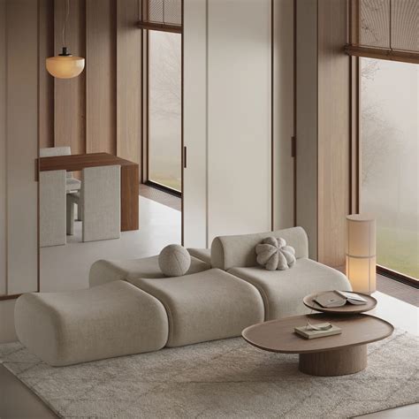 Curvy Sofa Interior Design Ideas