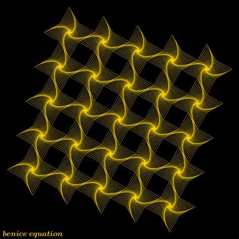 Fun Math Art Pictures Benice Equation Tiling Using Nested Stars 2