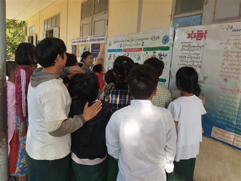 ကျောက်ဆည်မြို့နယ်၊ သင်တောင်းကျေးရွာ အခြေခံပညာမူလတန်းကျောင်းတွင် စာဖတ်သည့် အလေ့အကျင့်ကောင်းများရရ