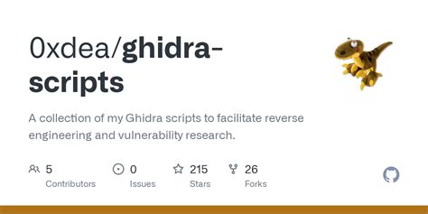 Github Xdea Ghidra Scripts A Collection Of My Ghidra Scripts To Facilitate Reverse