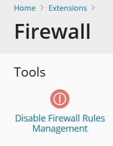 On Plesk For Linux Server Deny Rules Set Up In Plesk Firewall Do Not Block Connections To