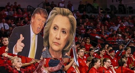 ដូ ណា ល់ ត្រាំ ថា បើ ហ៊ី ឡា រី គ្លី ន តុ ន ជា ប្រុស គ្មាន អ្នកបោះឆ្នោត ឲ្យ ទេ