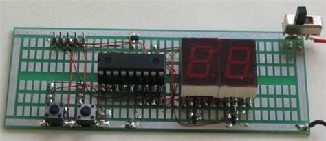 2 Digit Updown Counter Using Pic16f628a