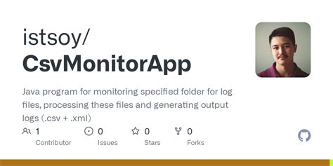 GitHub Istsoy CsvMonitorApp Java Program For Monitoring Specified Folder For Log Files